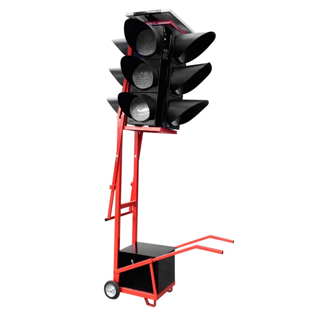 Semaforo Solar Sp3 300Mm 3 Cabezales | SeImporta